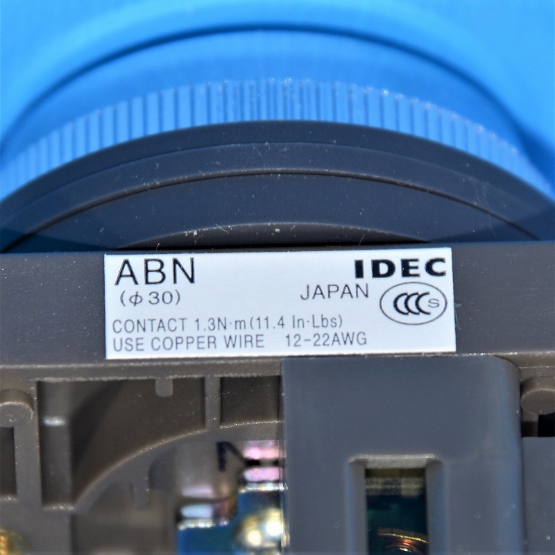 通販 | IDEC (アイデック/和泉電気) ABN110Y φ30 押ボタンスイッチ | アドウイクス株式会社